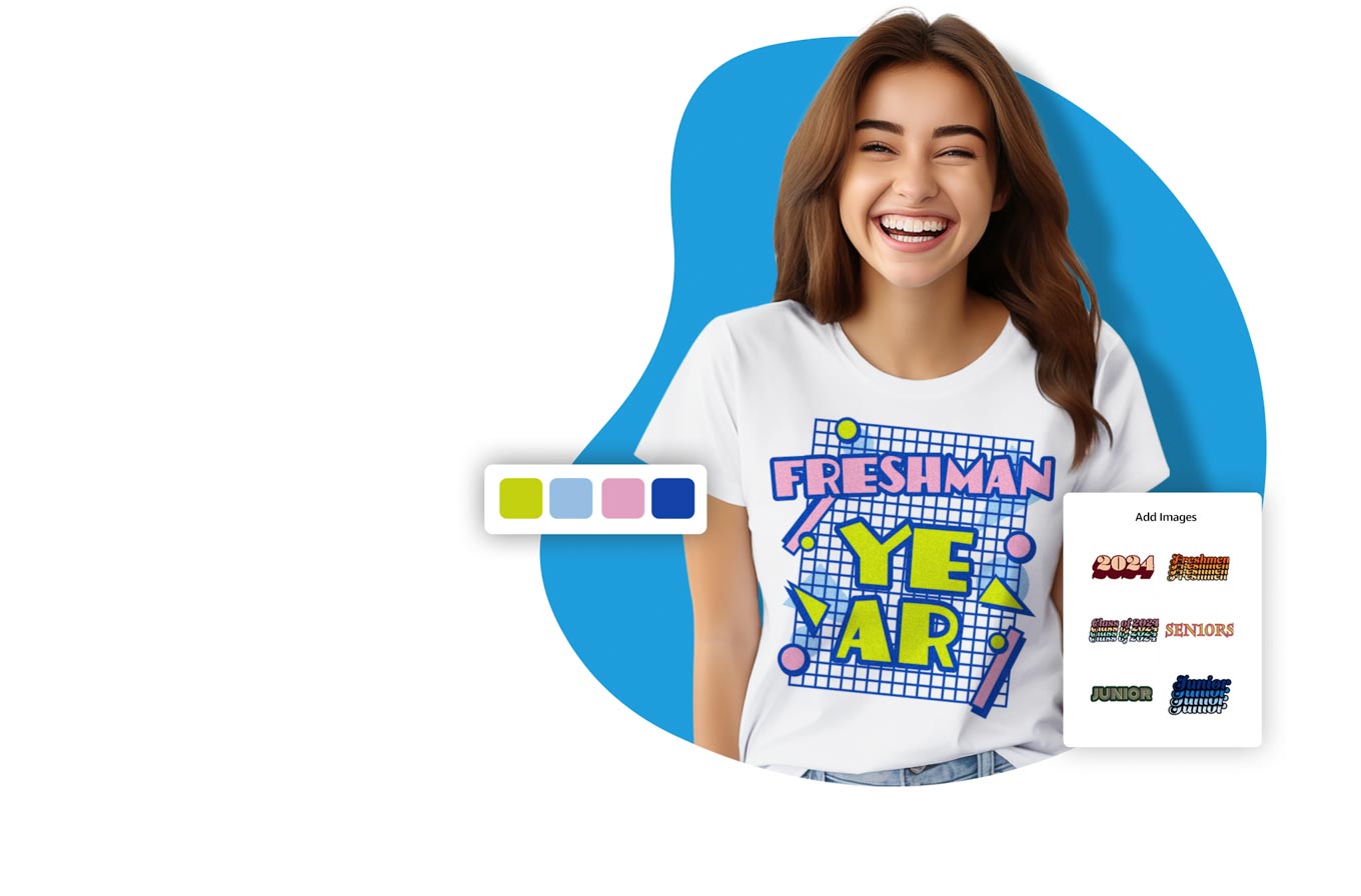 Custom Freshman T-Shirts | Design Online at UberPrints