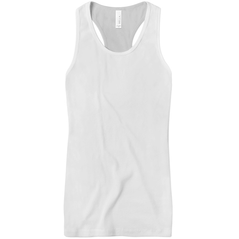 Custom Bella Ladies Long Racerback Tank - Design Online