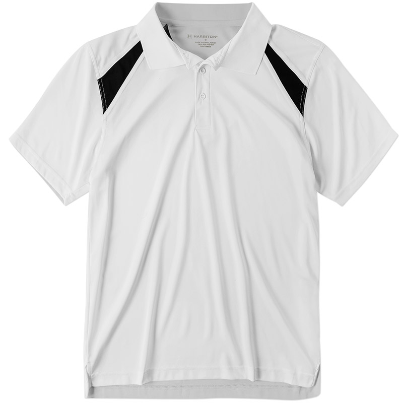 Custom Harriton Colorblock Polo - Design Online