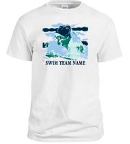 Custom Swim Team Tee Shirts