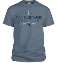 Custom Swim Team Tee Shirts