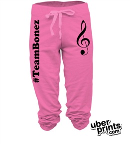 Shared Design For Custom Ladies Capri Sweatpants Boxercraft