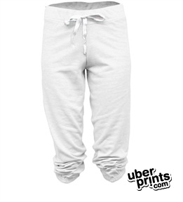 Shared Design For Custom Ladies Capri Sweatpants Boxercraft