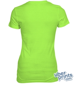 Shared Design For Custom Neon Ladies Tee Bella
