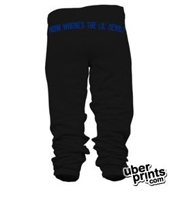 Shared Design For Custom Ladies Capri Sweatpants Boxercraft