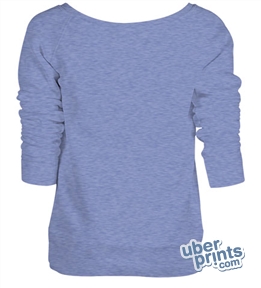 Shared Design For Custom Wide Neck Sponge Fleece Bella