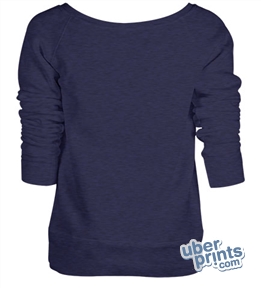 Shared Design For Custom Wide Neck Sponge Fleece Bella